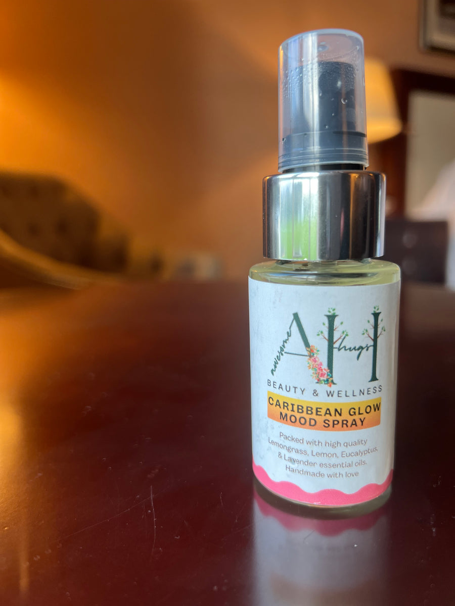 Caribbean Glow Mood Spray – Awesome Hugs Beauty & Wellness Company